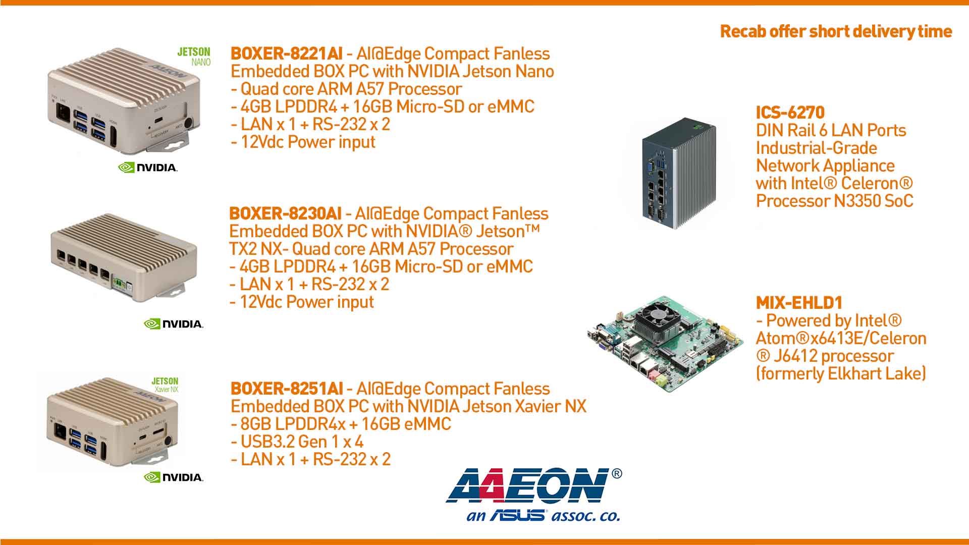 Recab - News from us & our suppliers - Projects - Events -Guidelines